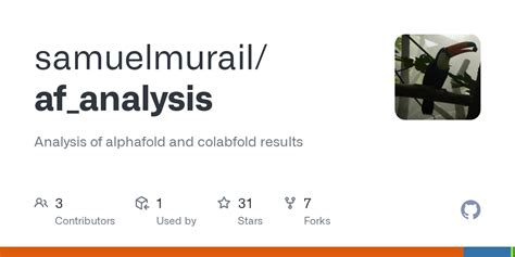 Github Samuelmurailafanalysis Analysis Of Alphafold And Colabfold