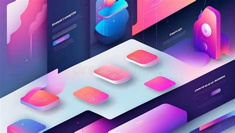 Vector Zenith Modernizing Ux Landing Innovation Ai Generate Stock