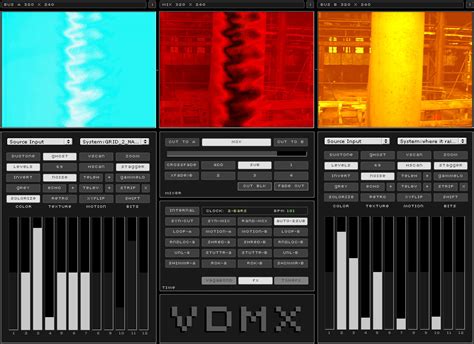 the history of vdmx in images — vdmx mac vj software