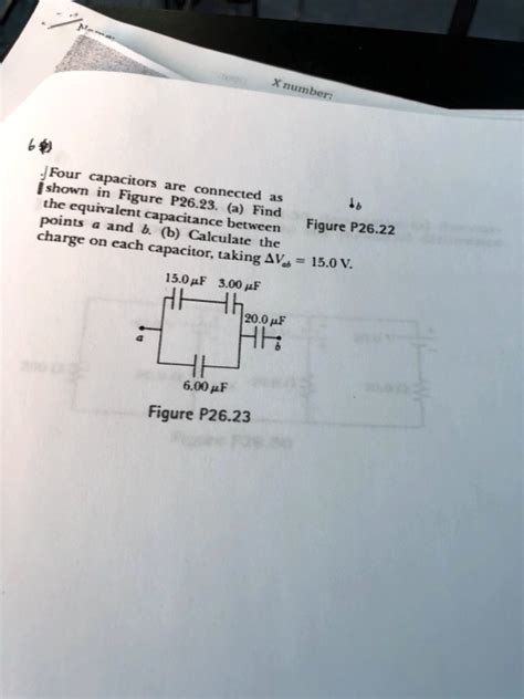 SOLVED Four Capacitors Are Connected As Shown In Figure P26 23 Find