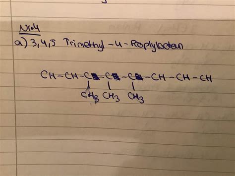 Chemie Nomenklatur Alkane Ch2 Oder Ch3 Schule Hausaufgaben Unterricht