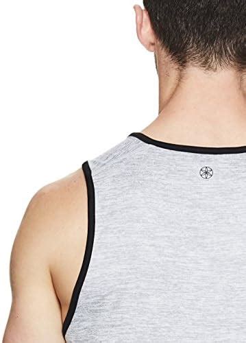 Gaiam Mens Everyday Basic Muscle Tank Top Sleeveless