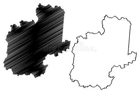 Shire Of Baw Baw Commonwealth Of Australia Victoria State Vic Map Vector Illustration