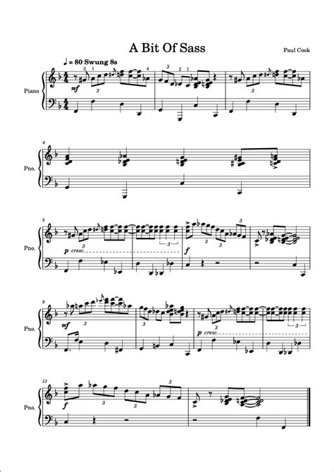 Free Piano Sight Reading Exercises