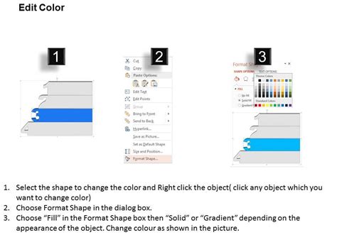 Four Text Boxes With Numeric Fonts And Business Icons Powerpoint