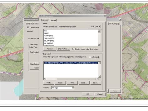 Arcgis Desktop Maplex Issues With Vbnewline In Arcmap Geographic