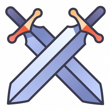 Fantasy Knight Medieval Rpg Sword Warrior Weapon Icon Download