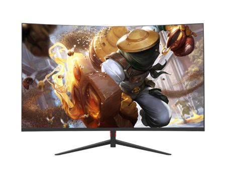 China New Launch Fhd 165hz High Refresh With Fhd Lcd Curved Monitor 24