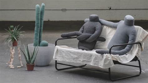 Headless Human Shaped Pillow By Aseptic Studio Designed To Reduce Urban Loneliness