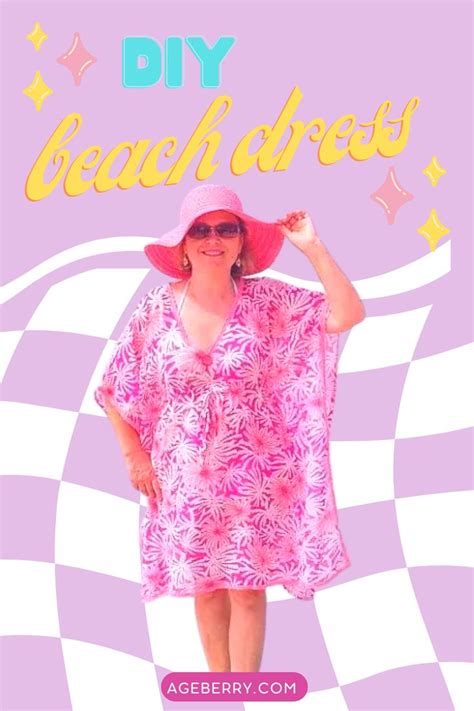 How To Sew A Beach Dress Cover Up A Video Sewing Tutorial Dress Sewing Tutorials Sewing