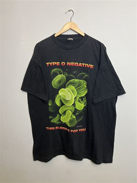 Vintage Vintage 1999 Type O Negative This Bloods 90s Metal Band Tee
