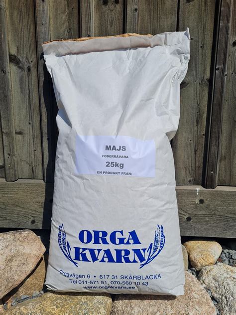 Majs 25 Kg Hel Kvackeriet