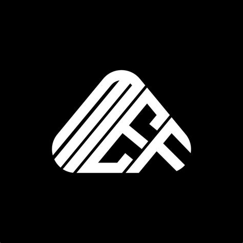 Mef Letter Logo Creative Design With Vector Graphic Mef Simple And Modern Logo 14980177 Vector
