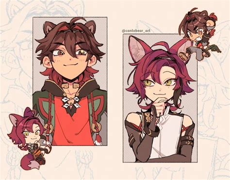 Shikanoin Heizou And Gaming Genshin Impact Drawn By Cantobear Danbooru