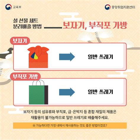 광진구 대신전해드려요 일반 쓰레기 재활용 쓰레기 어떻게 버리지🤔 명절 선물세트 올바른 분리배출