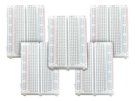 Kit Unidades Protoboard Breadboard Pontos Furos Pinos Parcelamento Sem Juros