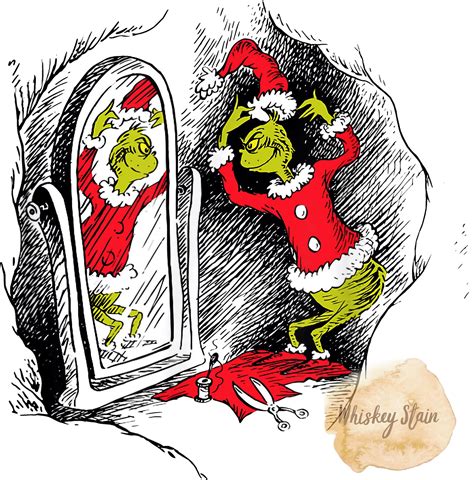 Classic Grinch Grinchmas Christmas Ready To Press Sublimation Transfer