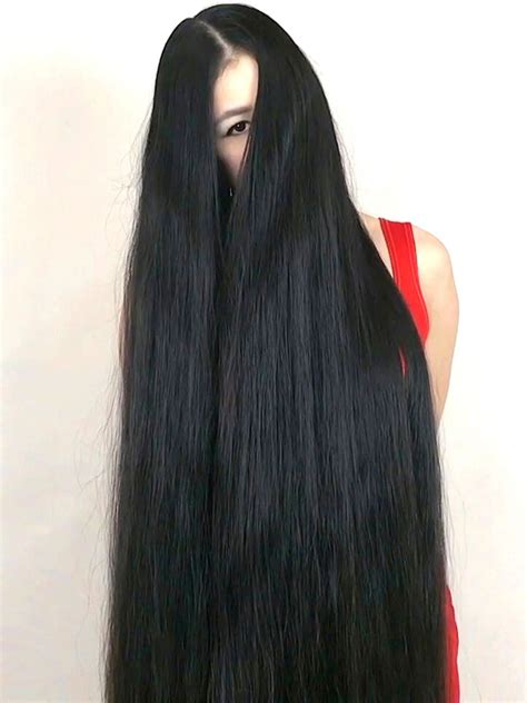 Video Teacher With Ankle Length Hair