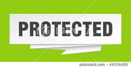 Protected Stock Illustration 44356489 PIXTA