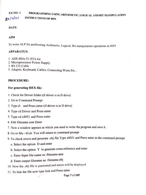 Programing Using Arithmetic Etc Pdf
