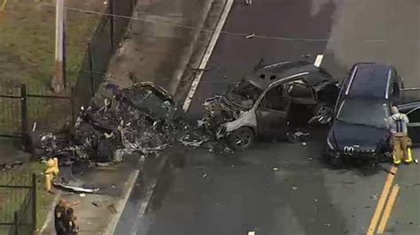 Multiple People Hospitalized After Fiery Crash In Miami Gardens Nbc 6