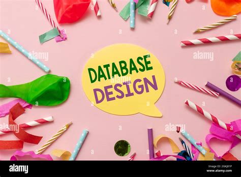 conceptual caption database design internet concept organisation of