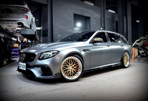 Benz S213 E63 換裝 Bbs Lm 20吋鍛造鋁圈 米其林 布魯商行blues Garage Facebook