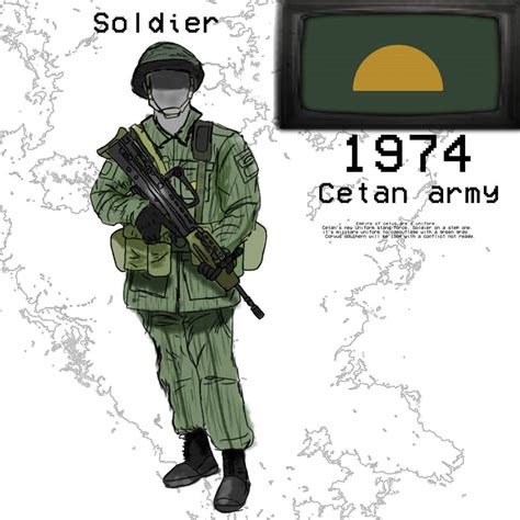 Centaura Cetan Army On 1974 Uniform By Felipepixels2 On Deviantart