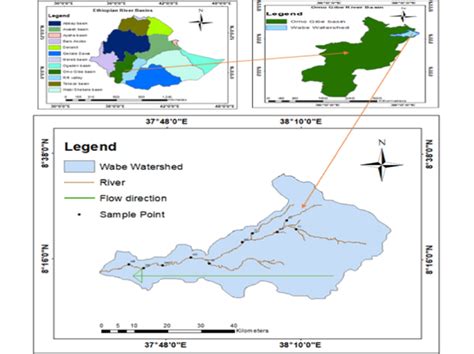 Study Area And Sampling Points Map Download Scientific Diagram