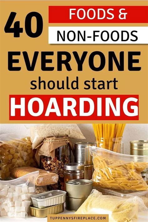 40 Best Essential Foods To Create Your Emergency Stockpile Emergency