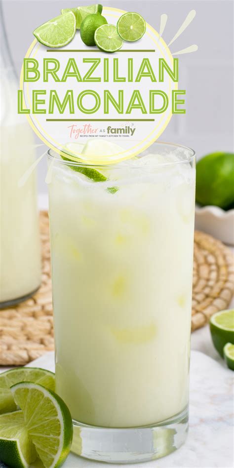 Refreshing Brazilian Lemonade Recipe