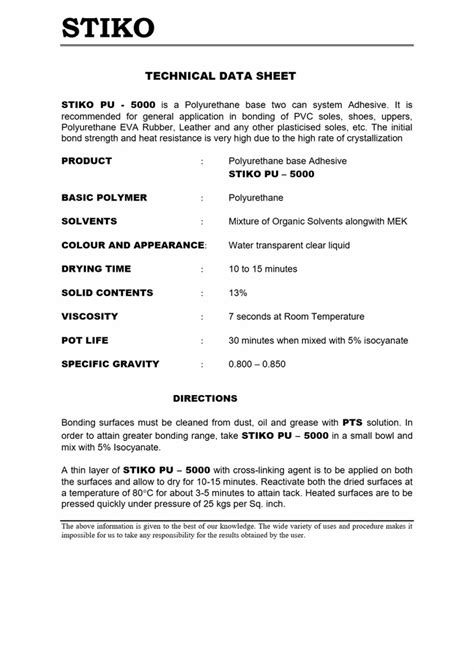 Solvent Based Pu Adhesive 5l At ₹ 130litre In Kolkata Id 2855913769433