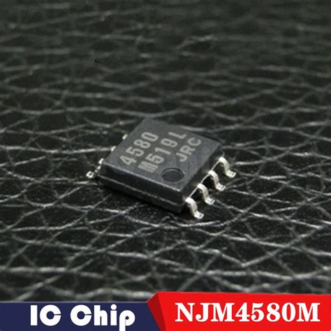10pcs Njm4580m Sop8 Jrc4580 Njm4580 Sop8 4580 4580m Sop Smd Dual