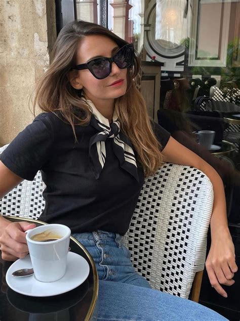 6 French Girl Silk Scarf Outfit Ideas For Timeless Chic Style