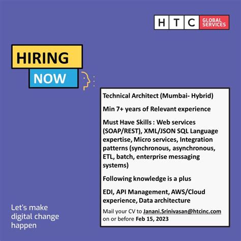 Janani Srinivas On Linkedin Technicalarchitect Techarchitect