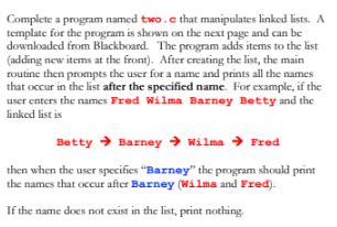 Solved Complete A Program Named Two C That Manipulates Chegg