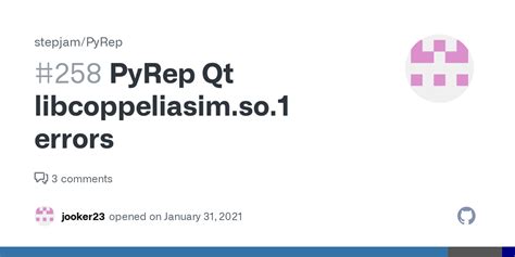 Pyrep Qt Libcoppeliasim So Errors Issue Stepjam Pyrep Github