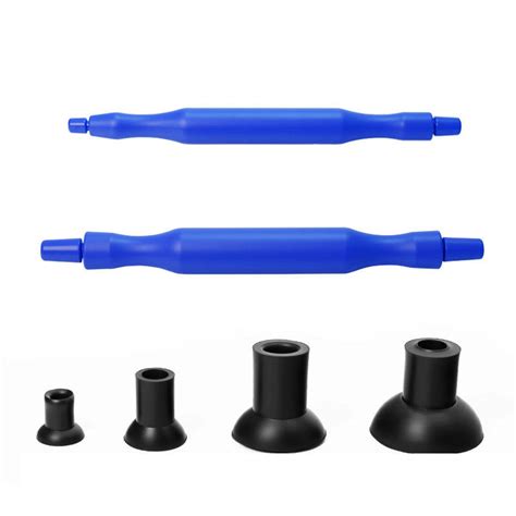 Valve Lapping Sticks Set Rubber Valve Lapping Grinding Stick With