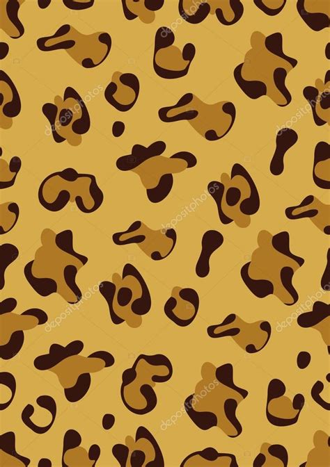 Seamless Leopard Skin Pattern Stock Vector By ©mitay20 97481500