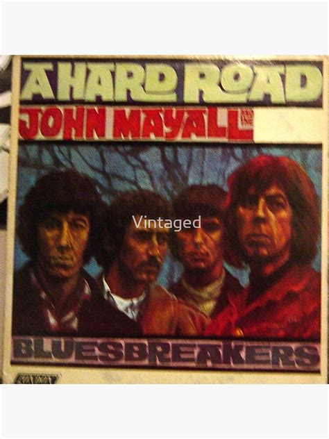 A Hard Road John Mayall Bluesbreakers Peter Green Poster For Sale