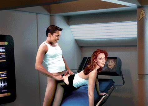 Post 317562 Beverly Crusher Deanna Troi Fakes Gates McFadden Marina