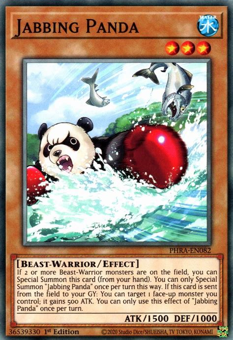 Jabbing Panda Phantom Rage Yugioh