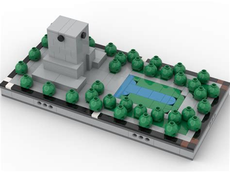 Lego Moc Houston City Hall By Iambriguy Rebrickable Build With Lego