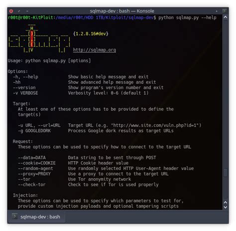 sqlmap v1 2 8 automatic sql injection and database takeover tool