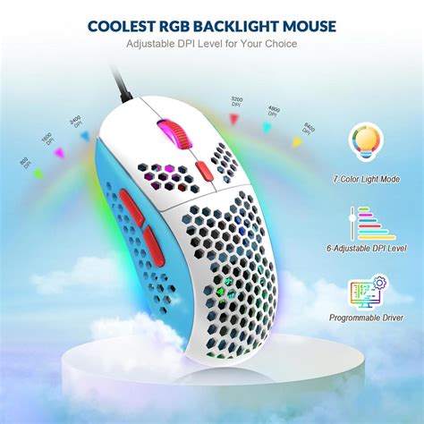 Great Choice Products 60 Rgb Gaming Keyboard And Mouse Combo Wired