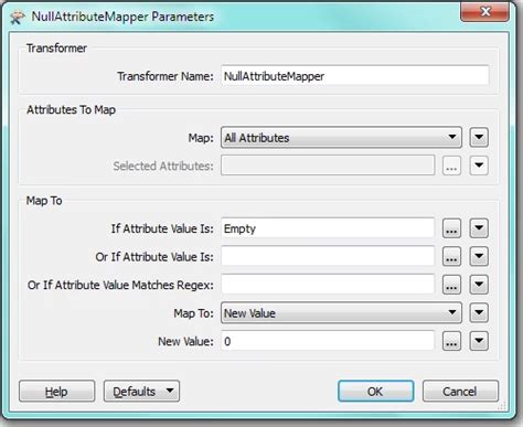 Replace Blank Attributes With Zeros Community