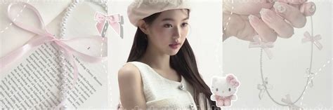 ઈઉ⠀ Header ⠀⠀🍥⠀⠀𝆹𝅥⠀⠀⠀⠀𝅄⠀ Twitter Header Pink Pink Aesthetic Cute