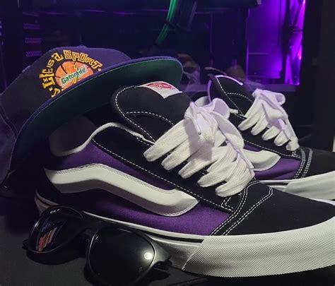 My Purple Knu Skools Came In Rvans