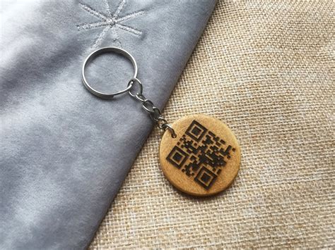 Key Ring With Qr Code At Missy Lynch Blog