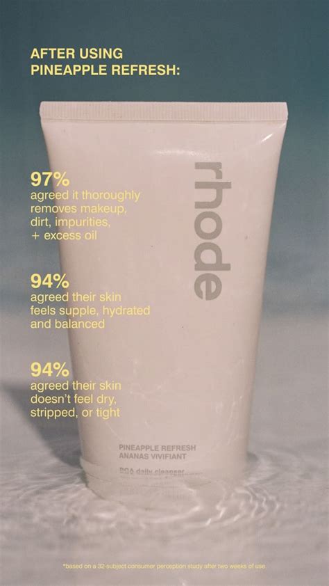 Rhode Pineapple Refresh Cleanser In 2024 Cosmetic Design Skin Care Essentials Skin Laundry